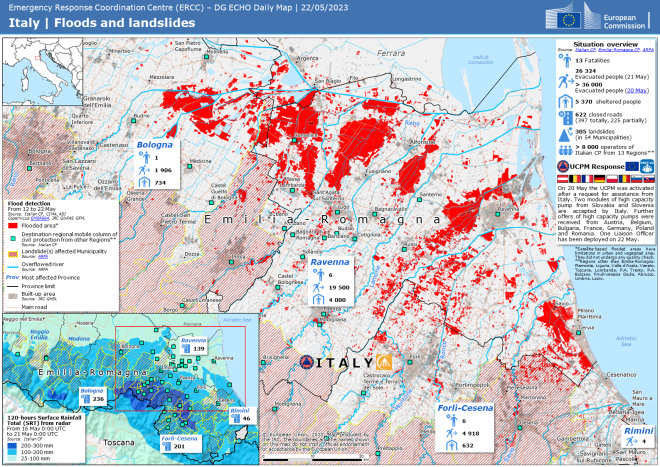 Daily Map Italy | UCP Knowledge Network
