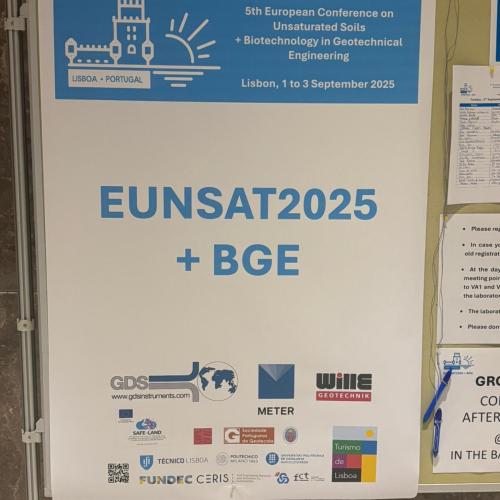 EUNSAT2025 – 5h European Conference on Unsaturated Soils | UCP Knowledge Network